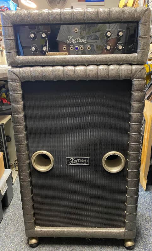 1970s Kustom K200-A1 Amp and Cabinet/Works great for bass or | Reverb