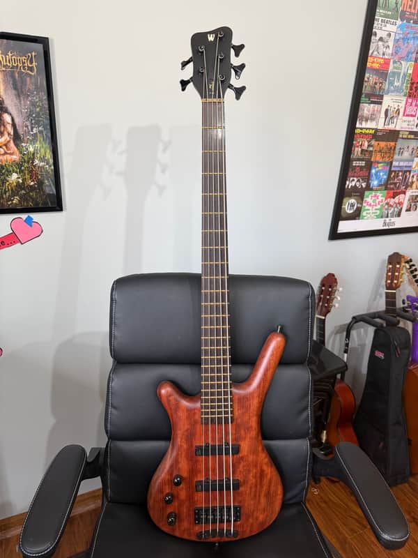 Warwick Corvette 5 Bubinga 2011 - Left Handed | Reverb