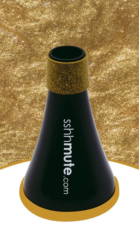 sshhmute Piccolo Trumpet Practice Mute (yellow bottom) | Reverb