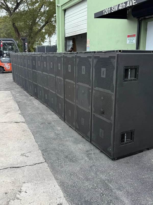 JBL VERTEC 4880 DUAL 18" Sub Line Array Element W/Dolly & | Reverb