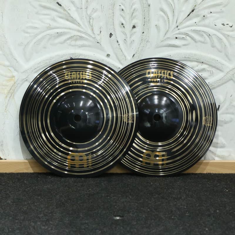 Meinl Classics Custom Dark Micro Stack Hats 8in | Reverb