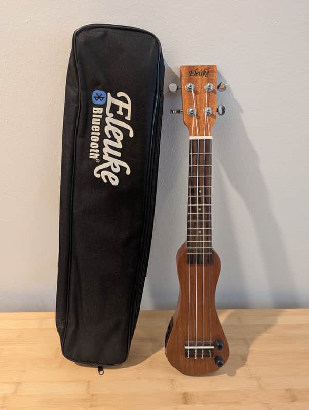 Bluetooth Eleuke Peanut Concert Electric Ukulele | Reverb