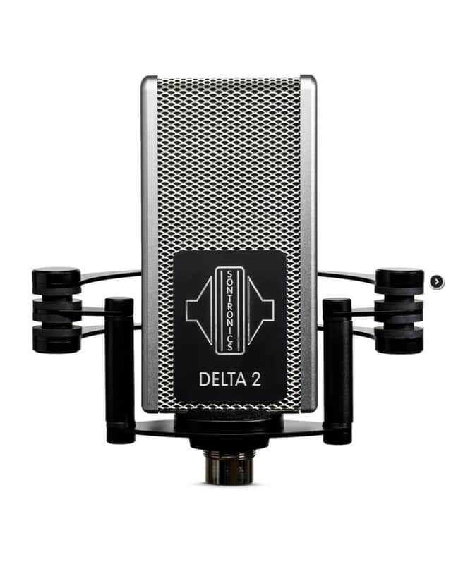 Sontronics Delta 2 - Rugged Ribbon Microphone, Silver | Reverb