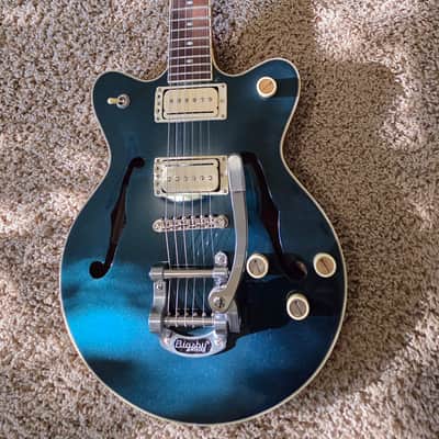 Gretsch G2655T-P90 2021 - Green Midnight Sapphire - Upgrades | Reverb