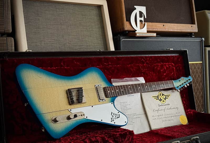 RS Guitarworks 60s Tee Byrd Relic Sparkle Burst Handmade in | Reverb