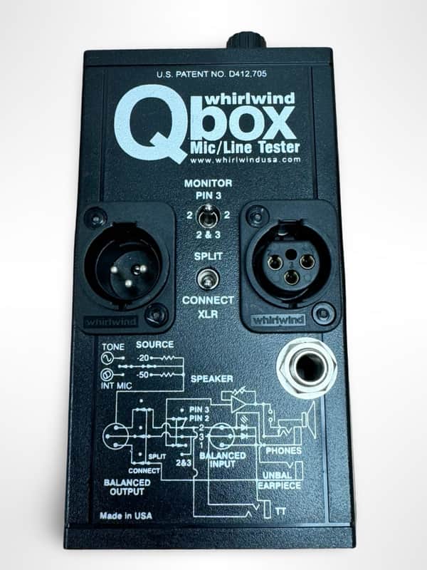 Whirlwind Qbox Cable Tester/Tone Generator | Reverb