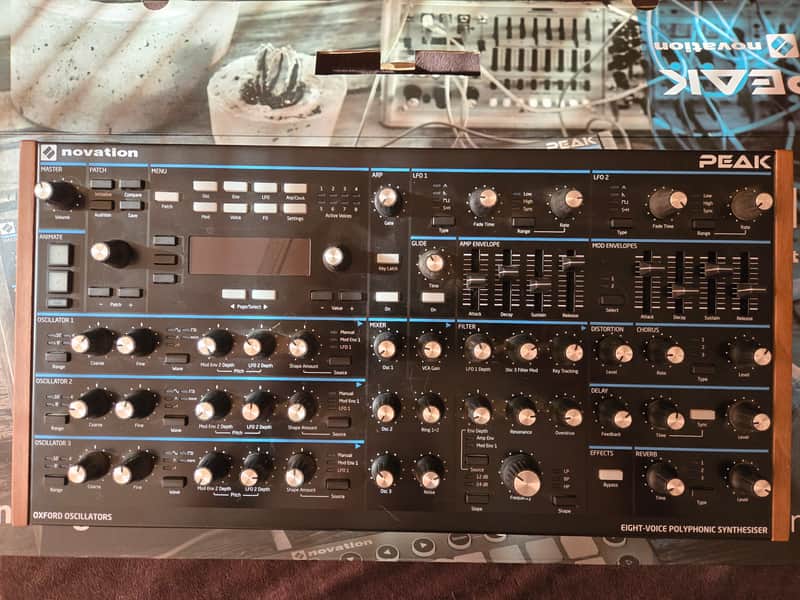 Novation Peak 8-Voice Desktop Synthesizer 2017 - Present - | Reverb
