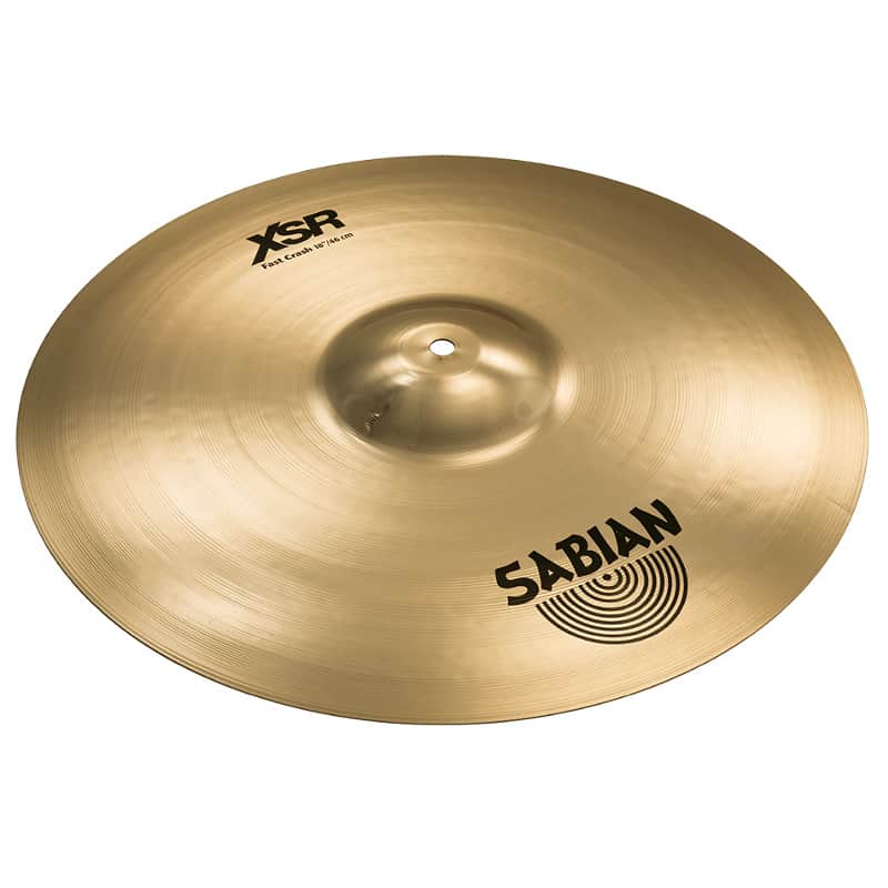 Sabian 18 Inch XSR Fast Crash Cymbal - XSR1807B | Reverb