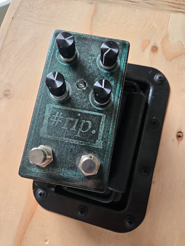 Dropping Acid Pedal Etching #rip. 2010's - Grey | Reverb