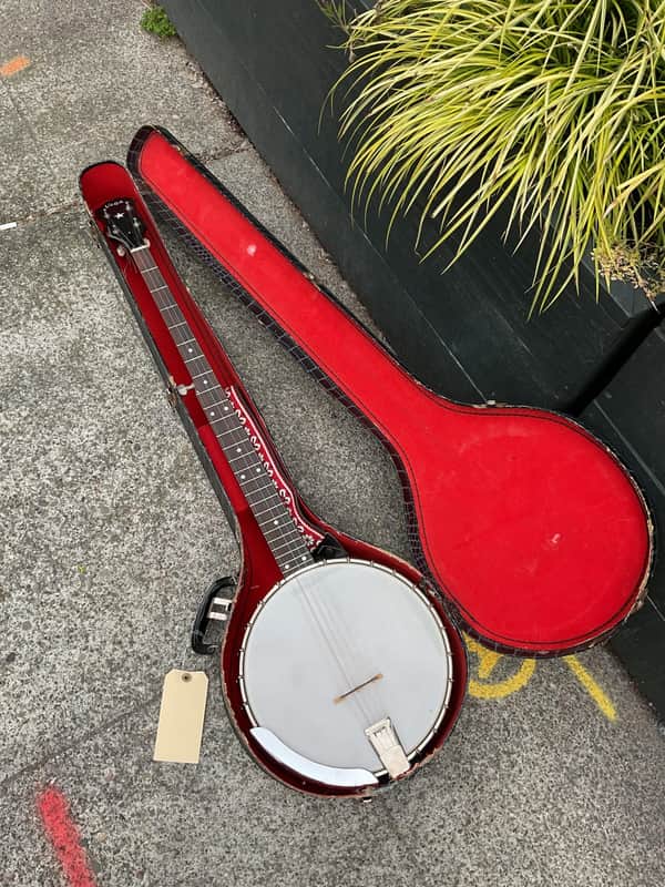 Vega SS-5 Folklore Long Neck 5 String Banjo 1970 | Reverb