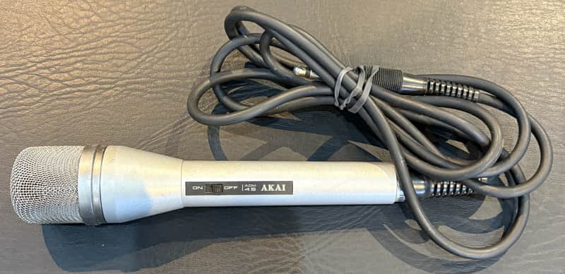 Hard To Find, Vintage, 70s, AKAI ADM 45 Microphone - Like | Reverb