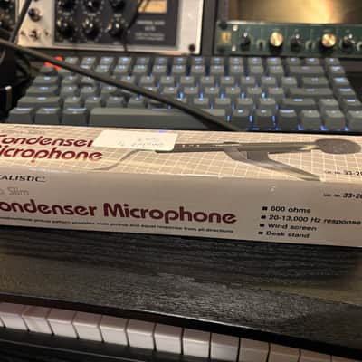 Realistic Ultra Slim Condenser Microphone | Reverb