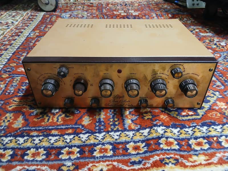 LAFAYETTE KT-600 Stereo 12AX7 Tube Preamplifier Vintage | Reverb