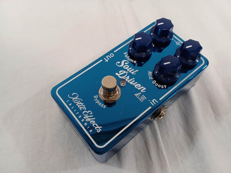XOTIC SOUL DRIVEN AH Overdrive Guitar Effects Pedal | Reverb UK