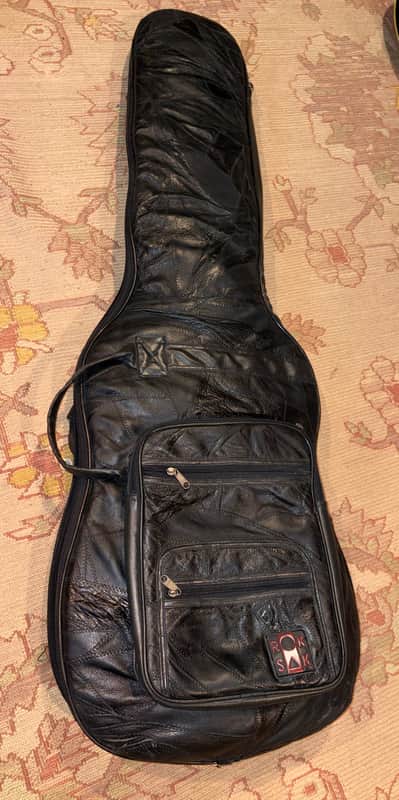 Vintage 80s-90s Rok Sak Patchwork Leather gig bag for Fender | Reverb