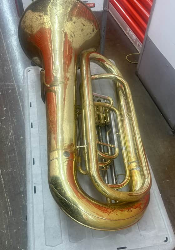 Yamaha YBB-321 Bb Concert Tuba with case | Reverb