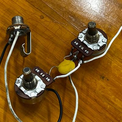 1967 1968 1 meg Telecaster pots potentiometers control plate | Reverb