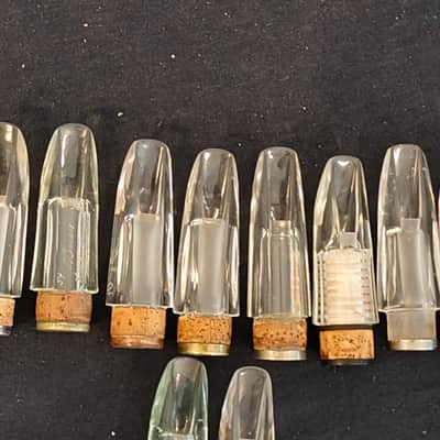 10 clarinet mouthpieces crystal (Selmer, Bucchi, Lucien, | Reverb