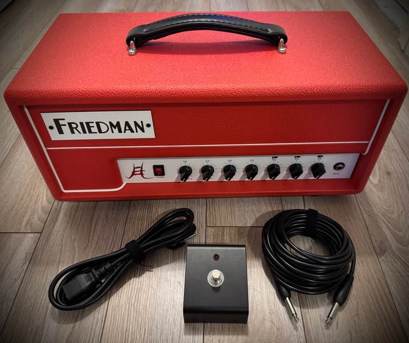 Friedm Jake E. Lee Guitar Amplifier Head 20 Watts 2020s - Red | Reverb