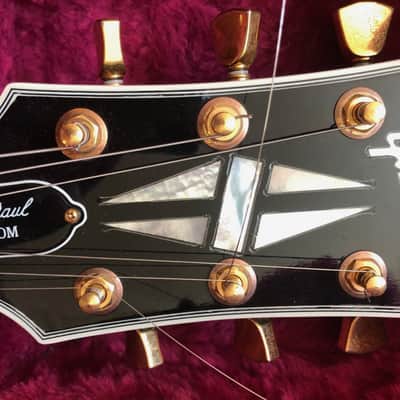 Gibson Custom Shop Les Paul Custom 2007 Black Beauty Gold - | Reverb