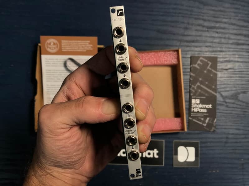 Shakmat Modular HiPass High Pass Filter | Reverb