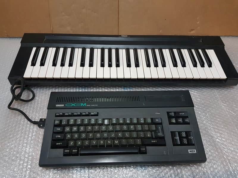 Yamaha CX5M MUSIC COMPUTER & YK 20 KEYBOARD | Reverb