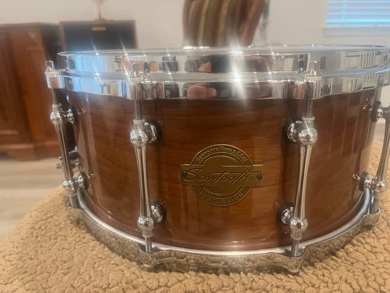 Sawtooth Hickory snare 61/2” 23 - Hickory gloss | Reverb