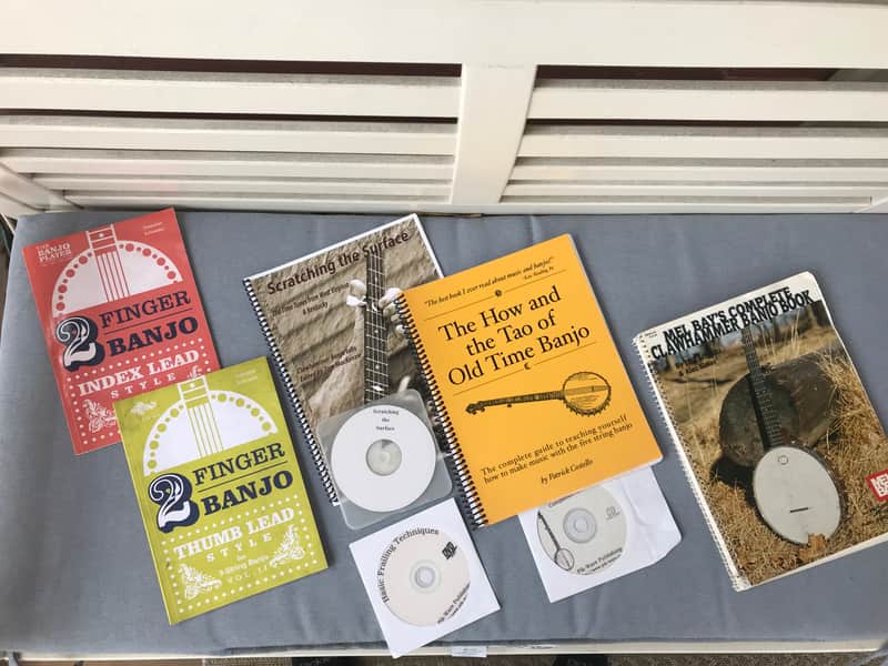 Misc Clawhammer and 2-finger banjo instruction books | Reverb