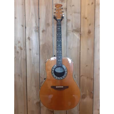 Ovation 1712 Custom Balladeer in Natural Finish | Reverb