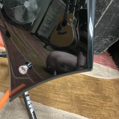 USED B.C. Rich MK5-WL-BK Warlock 2008 COMES WITH GIG BAG! | Reverb