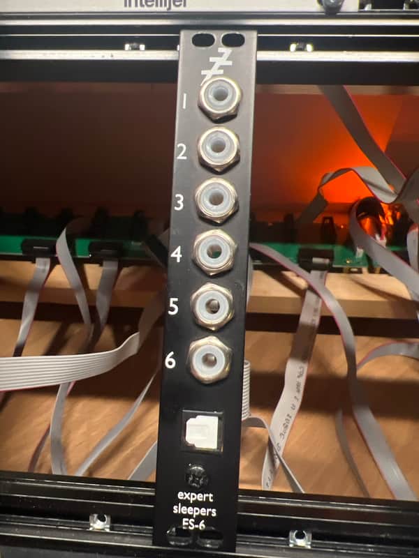 Expert Sleepers ES-6 MK2 CV / Lightpipe Interface Eurorack | Reverb UK