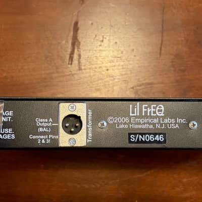 Empirical Labs Lil FrEQ Equalizer-CHROME KNOB VERSION | Reverb