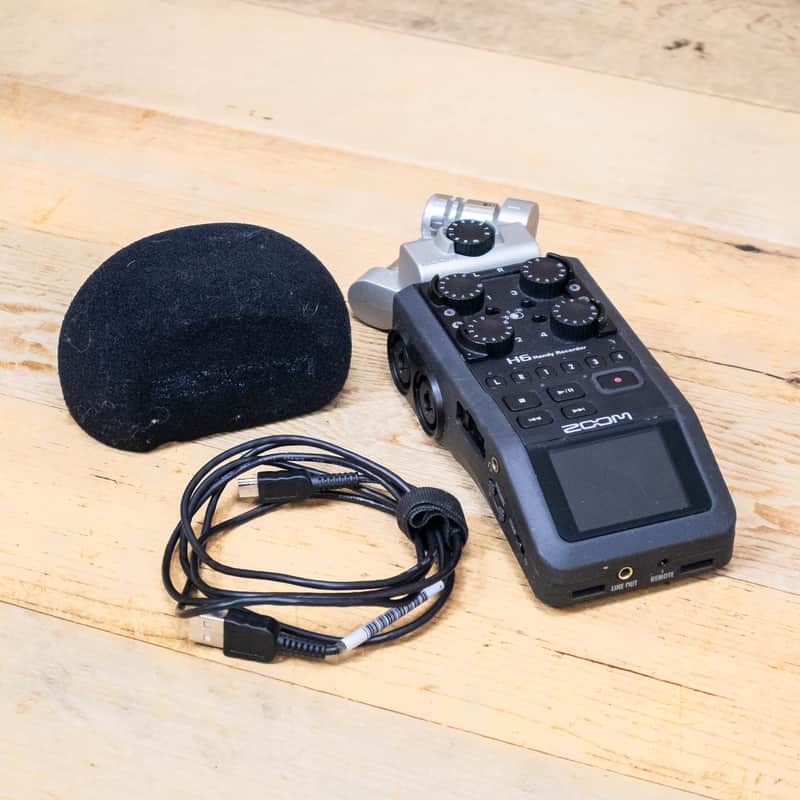 Zoom H6 Digital Handheld Recorder with X/Y Capsule H-6 | Reverb