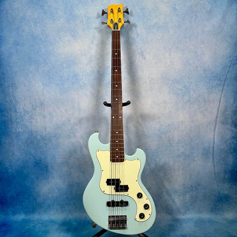 2013 Edwards by ESP E-UT-110B Sonic Blue Bass, Made in Japan | Reverb