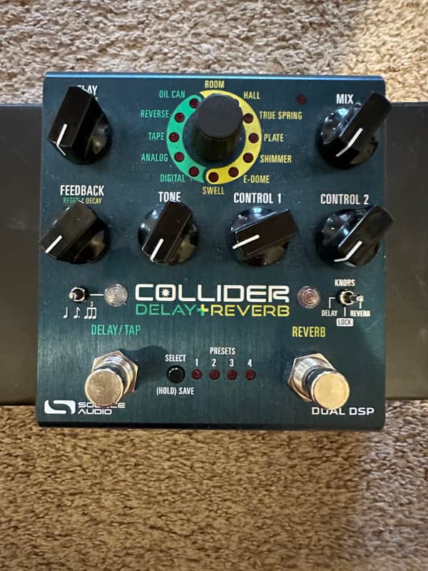 Source Audio SA263 Collider Delay + Reverb 2010s Blue | Reverb