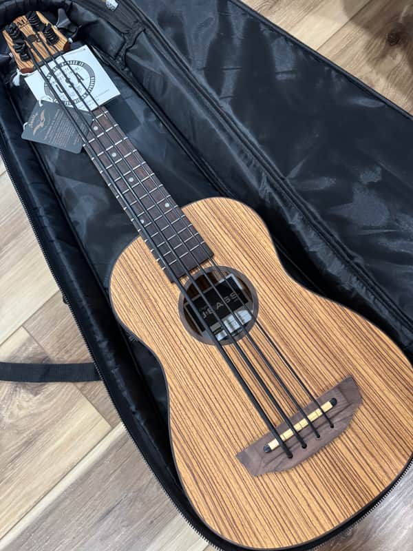 Kala UBASS Zebrawood U Bass with Mahogany Neck and Satin | Reverb