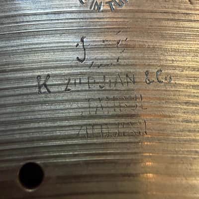 Rare 1959 K Zildjian Istanbul 20” old stamp IVb 1962g Ride | Reverb