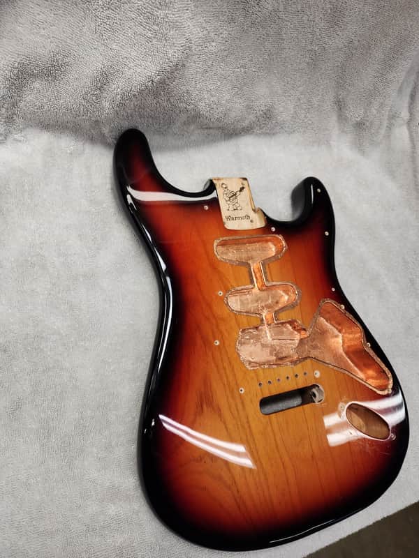 Warmoth Strat Body Sunburst | Reverb