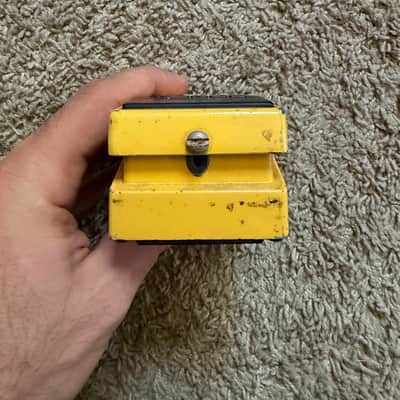 Boss OD-1 Over Drive (Black Label) 1977 - 1985 - Yellow | Reverb