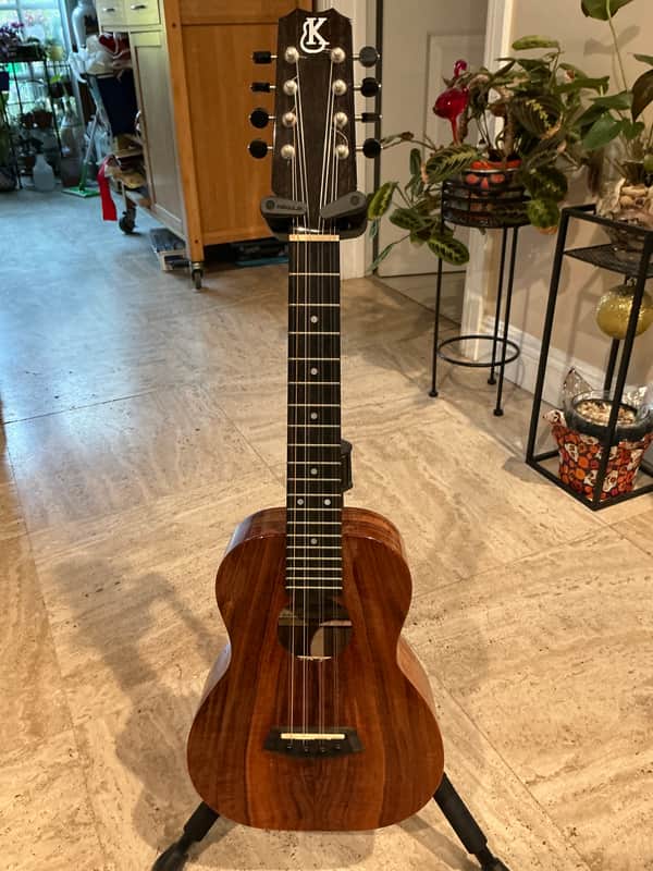 Kanile'a K-1T8 : Hawaiian Koa 8-String Tenor Ukulele | Reverb