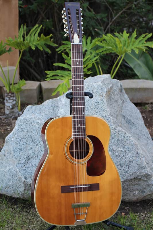 Stunning Vintage 1968 Harmony Sovereign H-1270 12 String | Reverb