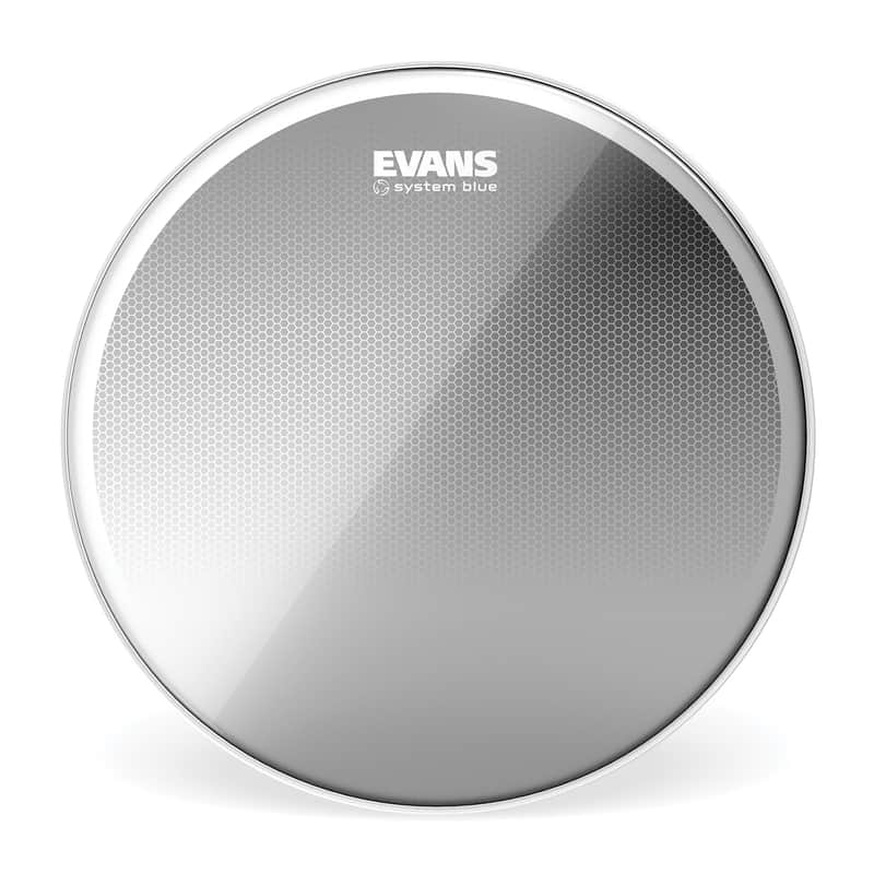 Evans System Blue SST Marching Tenor Drum Head, 12 Inch | Reverb