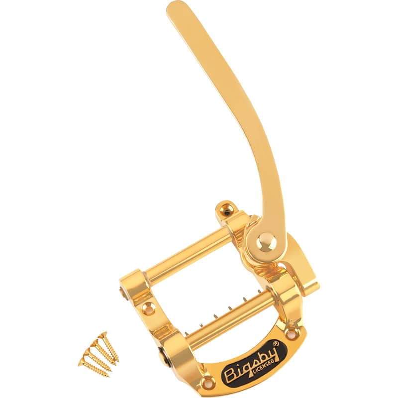 Bigsby B500G Flat Top - Gold | Reverb