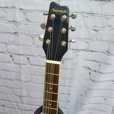 Samick LW028-GSA Dread Solid Spruce Acoustic Guitar w/ Hard | Reverb