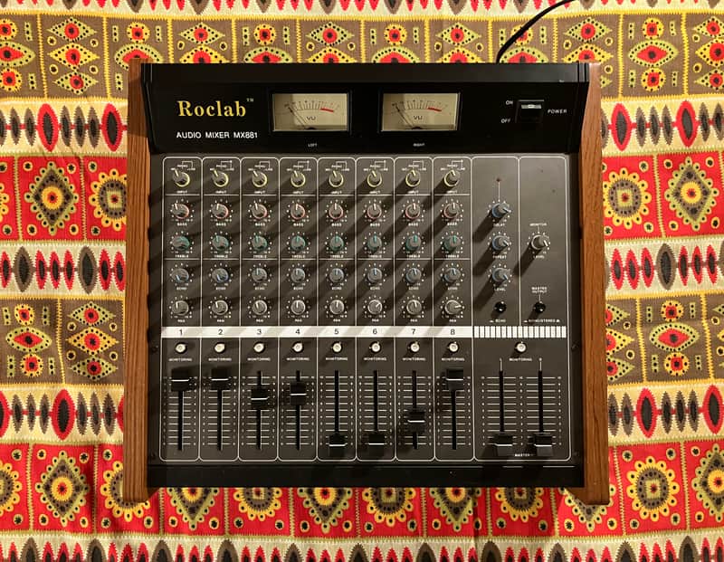 very rare Roclab Mixer with Analogue BBD Echo Delay, Vintage | Reverb