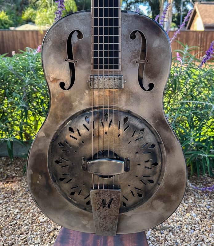 Mule Resophonic Resonator (2023) - Steel | Reverb