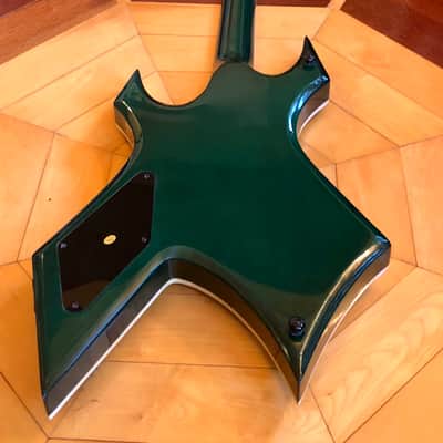 NEW Firefly FFBC Warlock Style Green Flame, W/Flame Abalone | Reverb