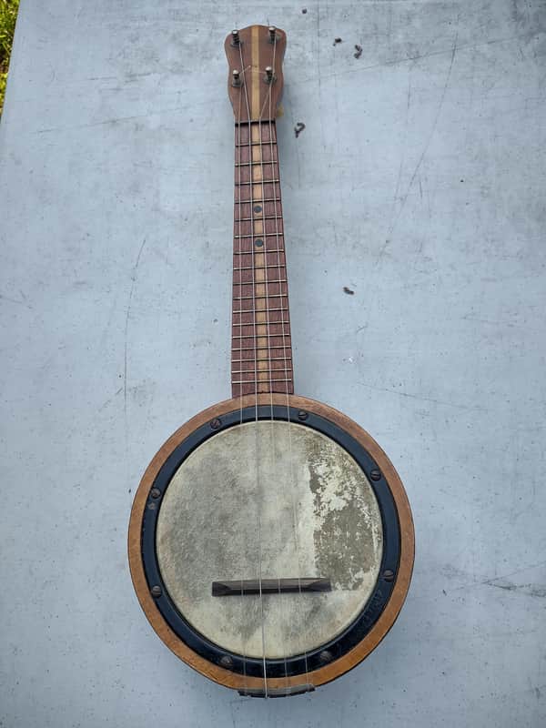 Unknown Banjo ukulele 1920's -30's - Natural | Reverb