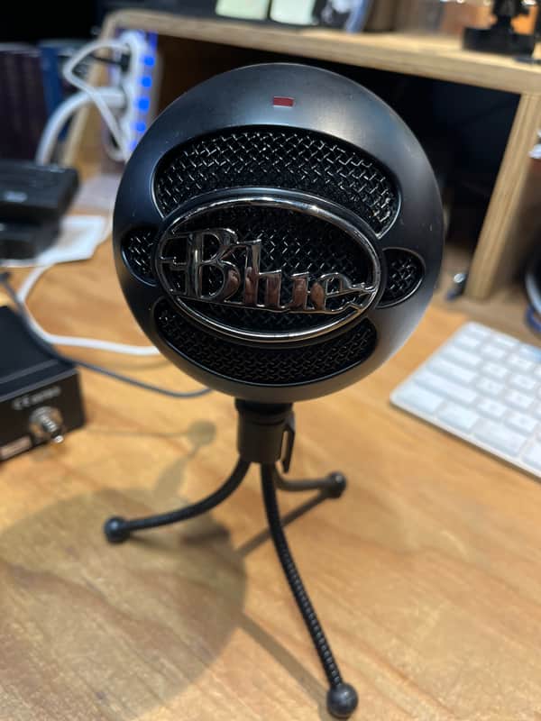 Blue Snowball iCE USB Mic 2010s - Gloss Black | Reverb
