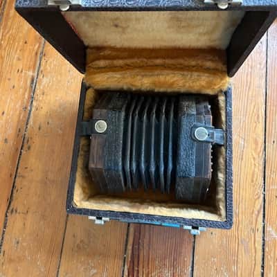 Wheatstone English Concertina 1853 | Reverb